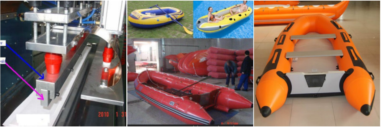 RF pvc fabric welding machine for Membrane PVC inflatable Boat Airship ...